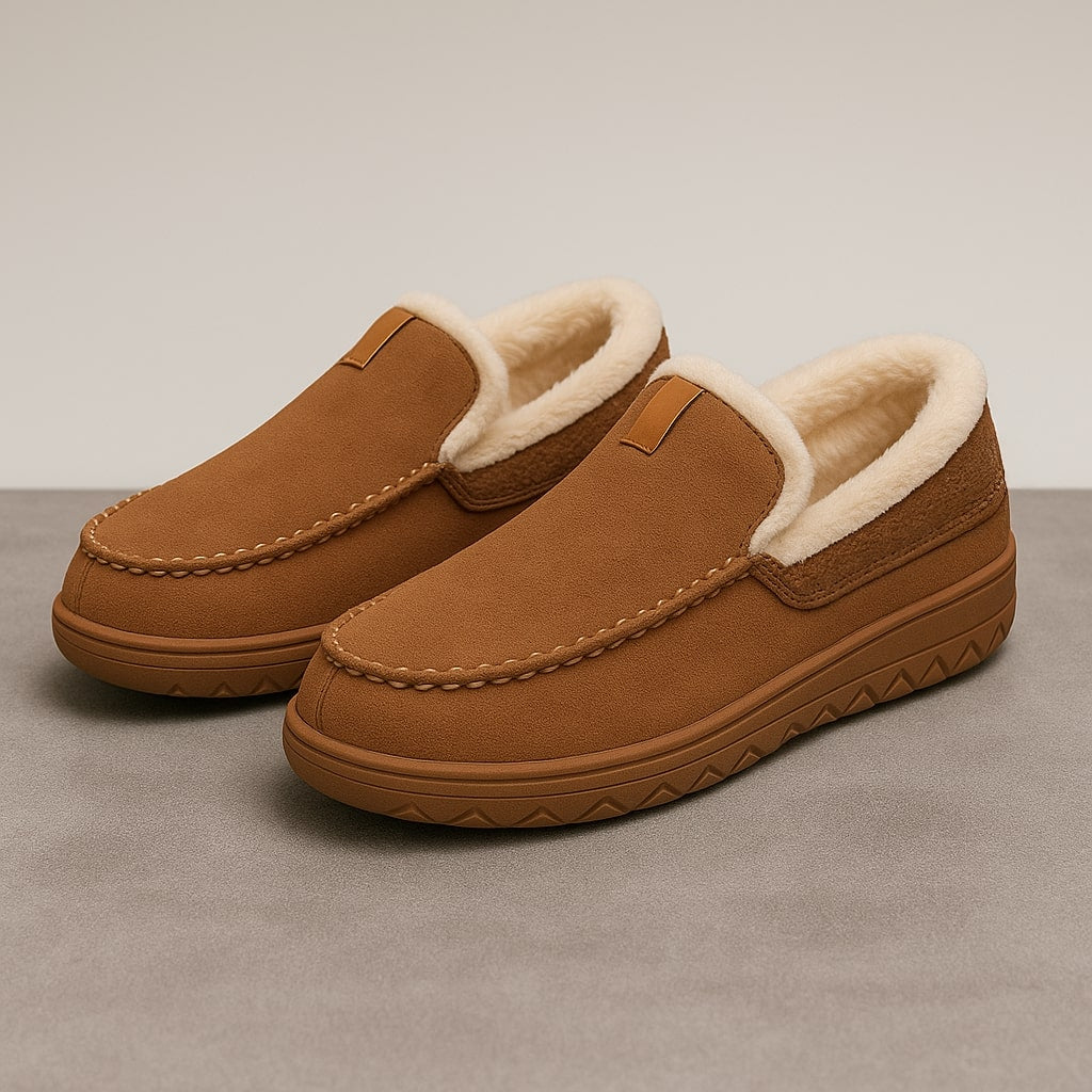 Marco Lined Slip-On Slipper – Avretti