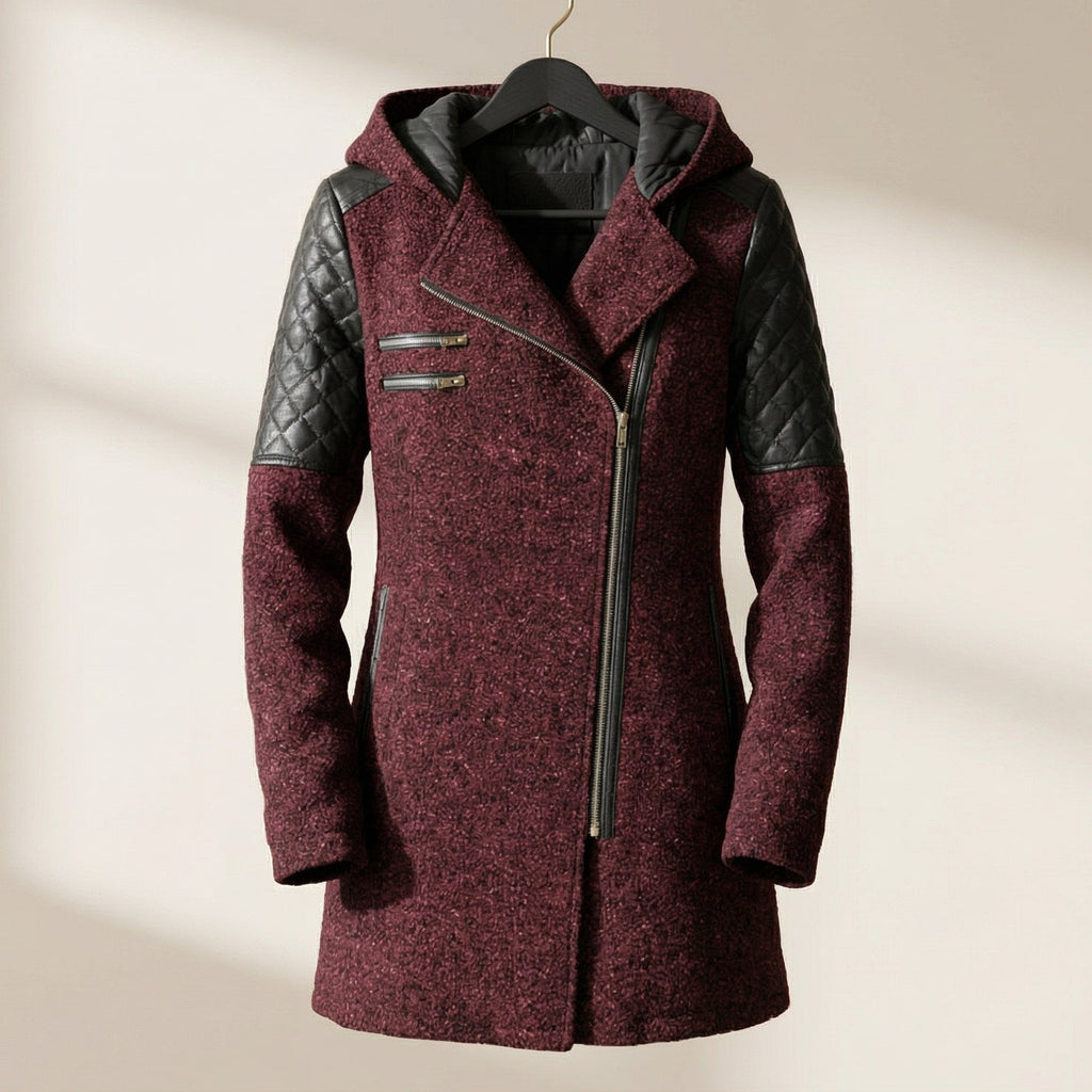 Elena Structured Mid-Length Coat – Avretti